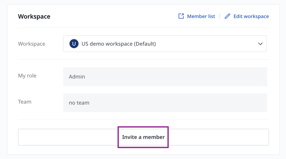 Managing Workspace Access and Permissions for Members