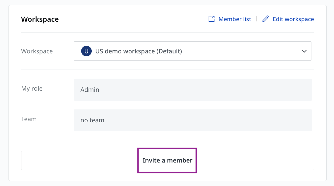 Managing Workspace Access and Permissions for Members